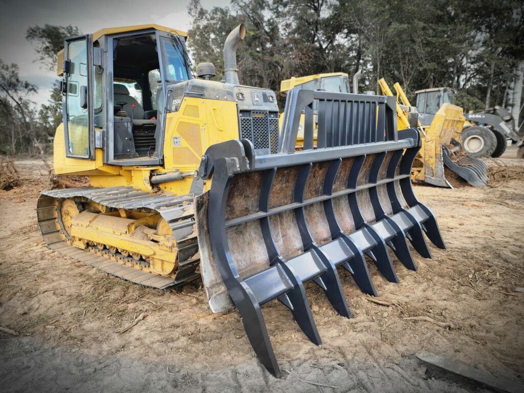Gallery: Bulldozer Root Rake - Armor Cage