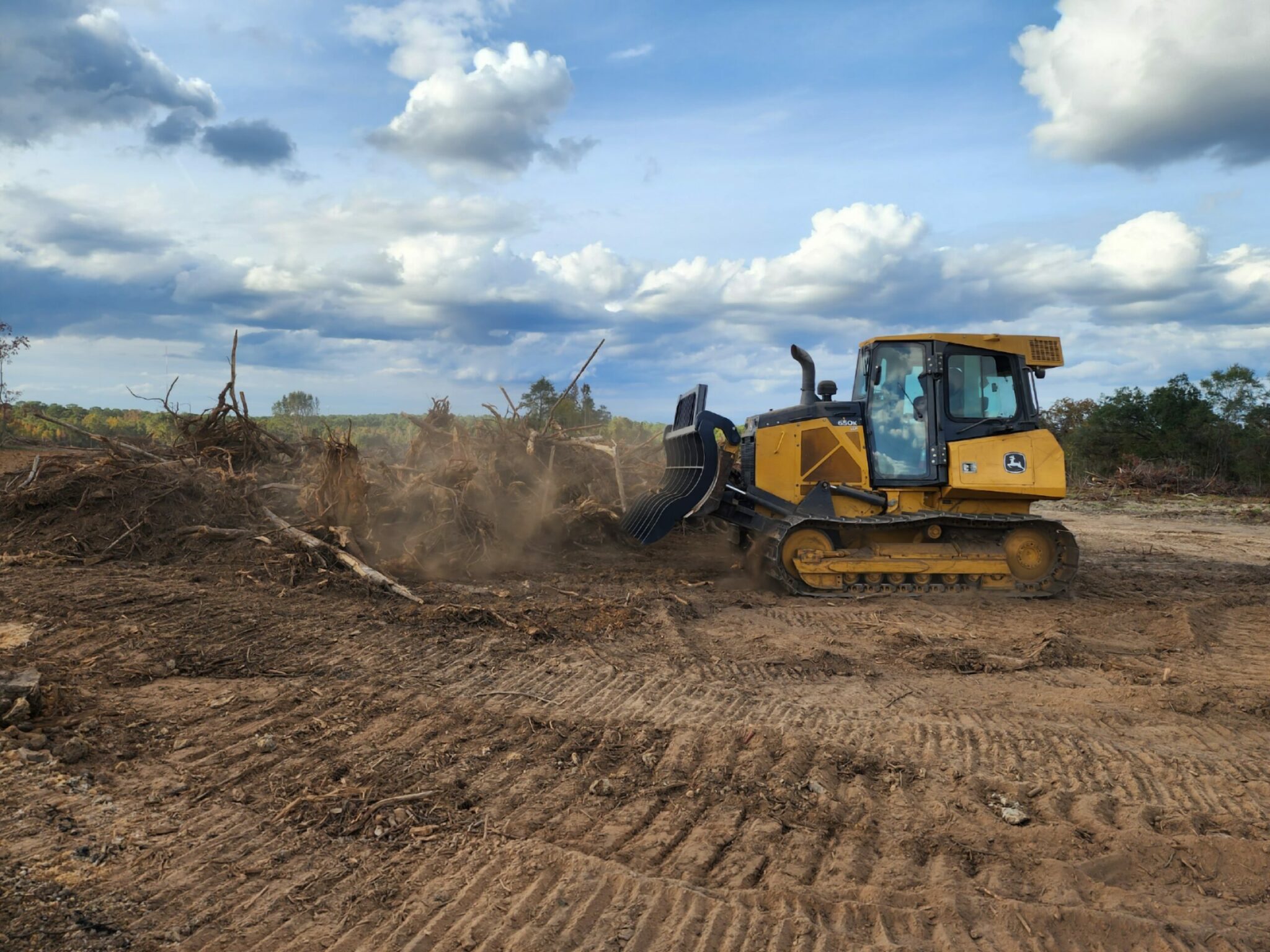 Bulldozer Root Rake - Armor Cage